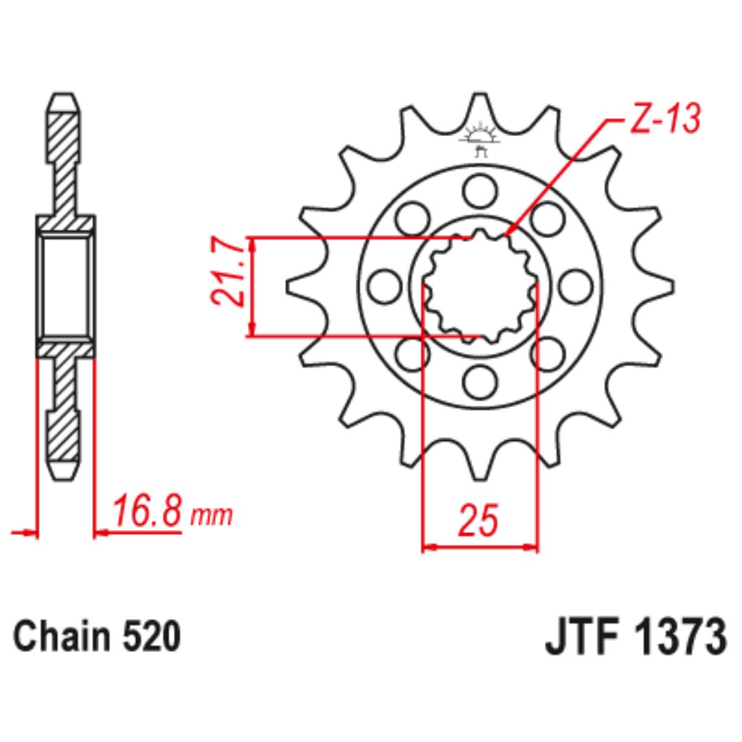 Kit transmissão Honda X-ADV 750 - Modena