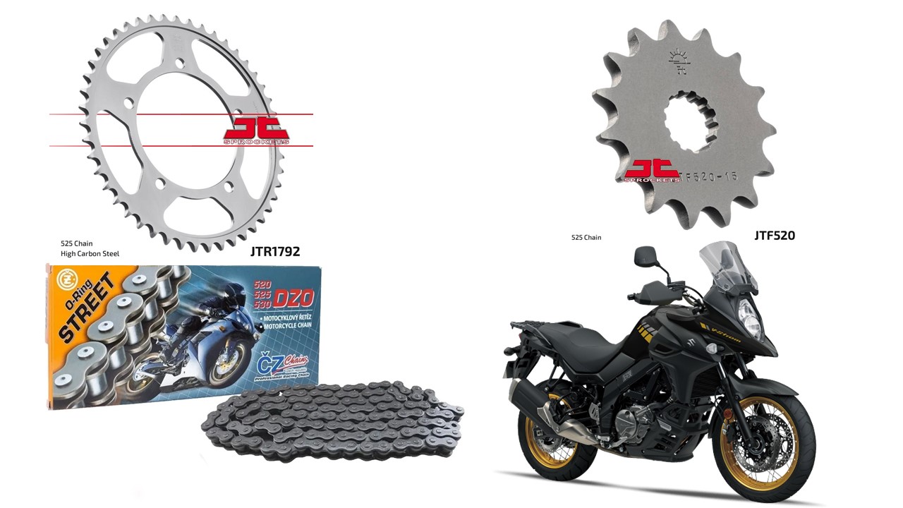 Kit transmissão SUZUKI V-STROM 650 - Modena