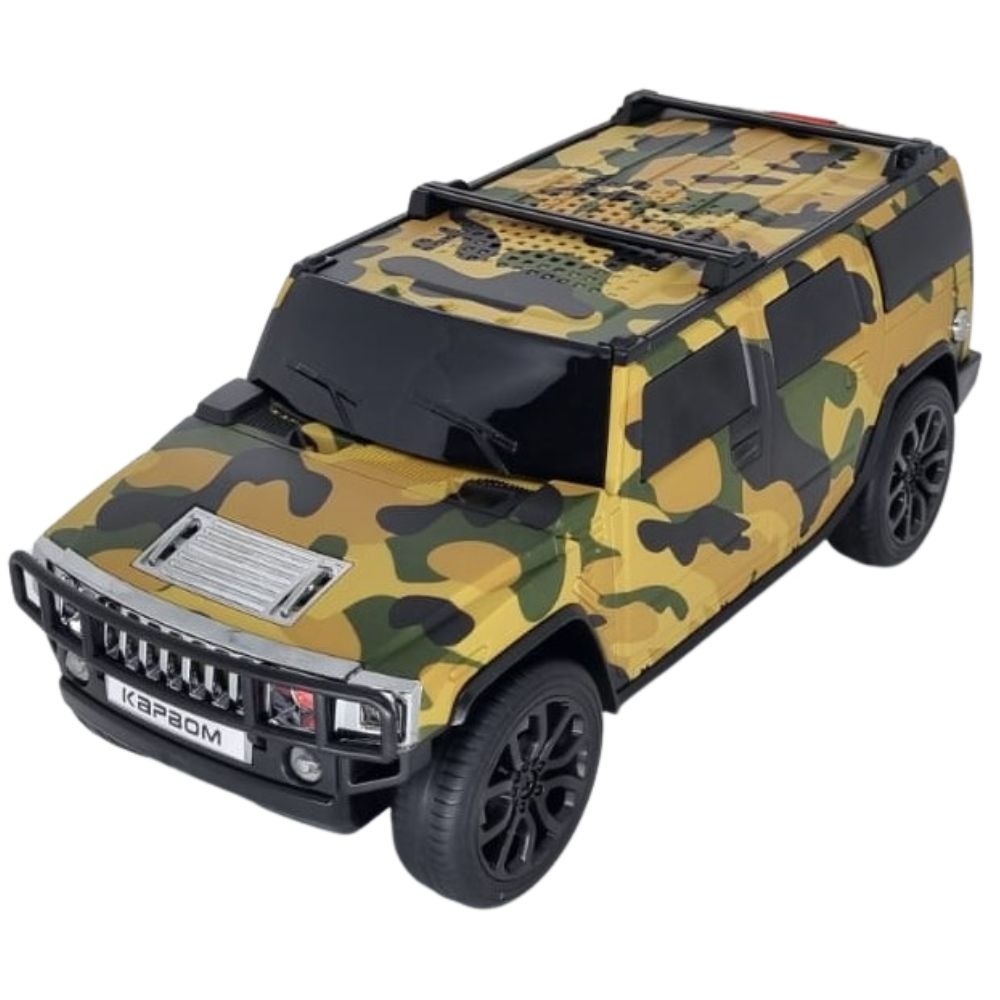 Cx de som Jipe Hammer - Camuflado - F5 Tecnologia