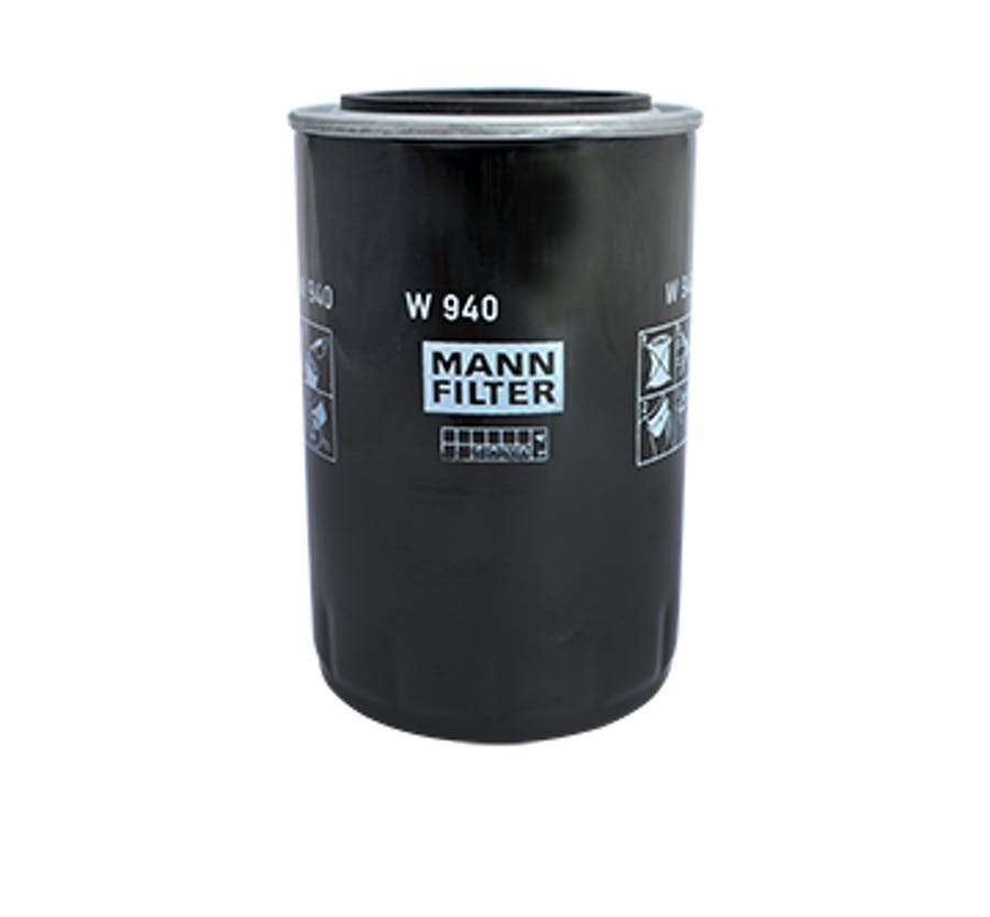 Elemento Filtro de Óleo Lubrificante - Mann-Filter - W940 - Instemaq Curitiba
