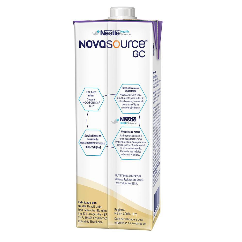 Novasource GC - AgilMed - Medicamentos Especiais e Nutrição Clínica