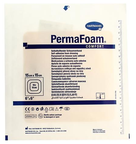 PERMAFOAM CONFORT 15CMX15CM -UNIDADE - AgilMed - Medicamentos Especiais ...