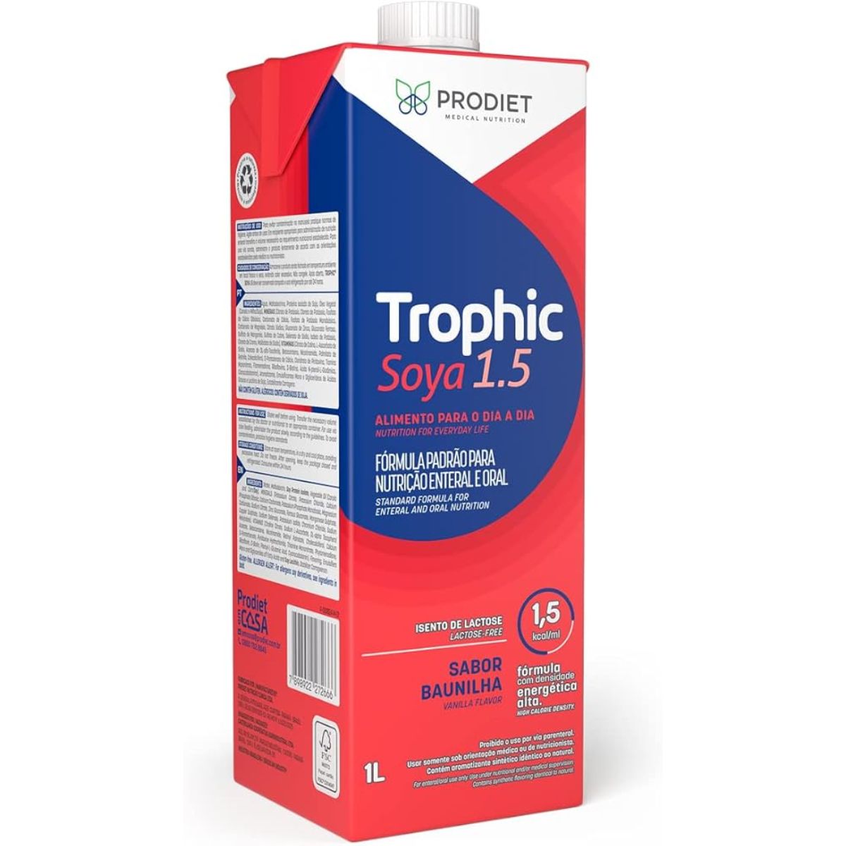 Trophic Soya 1.5 1L - Podiet - Caixa c/ 12 litros- PRODIET - AgilMed - Medicamentos Especiais e ...