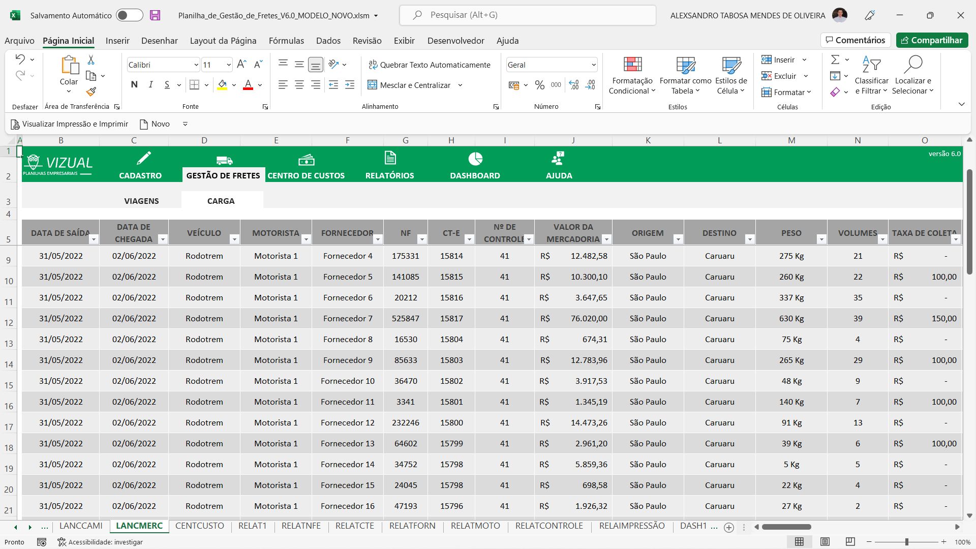 Planilha Login Excel VBA - Wesdigital