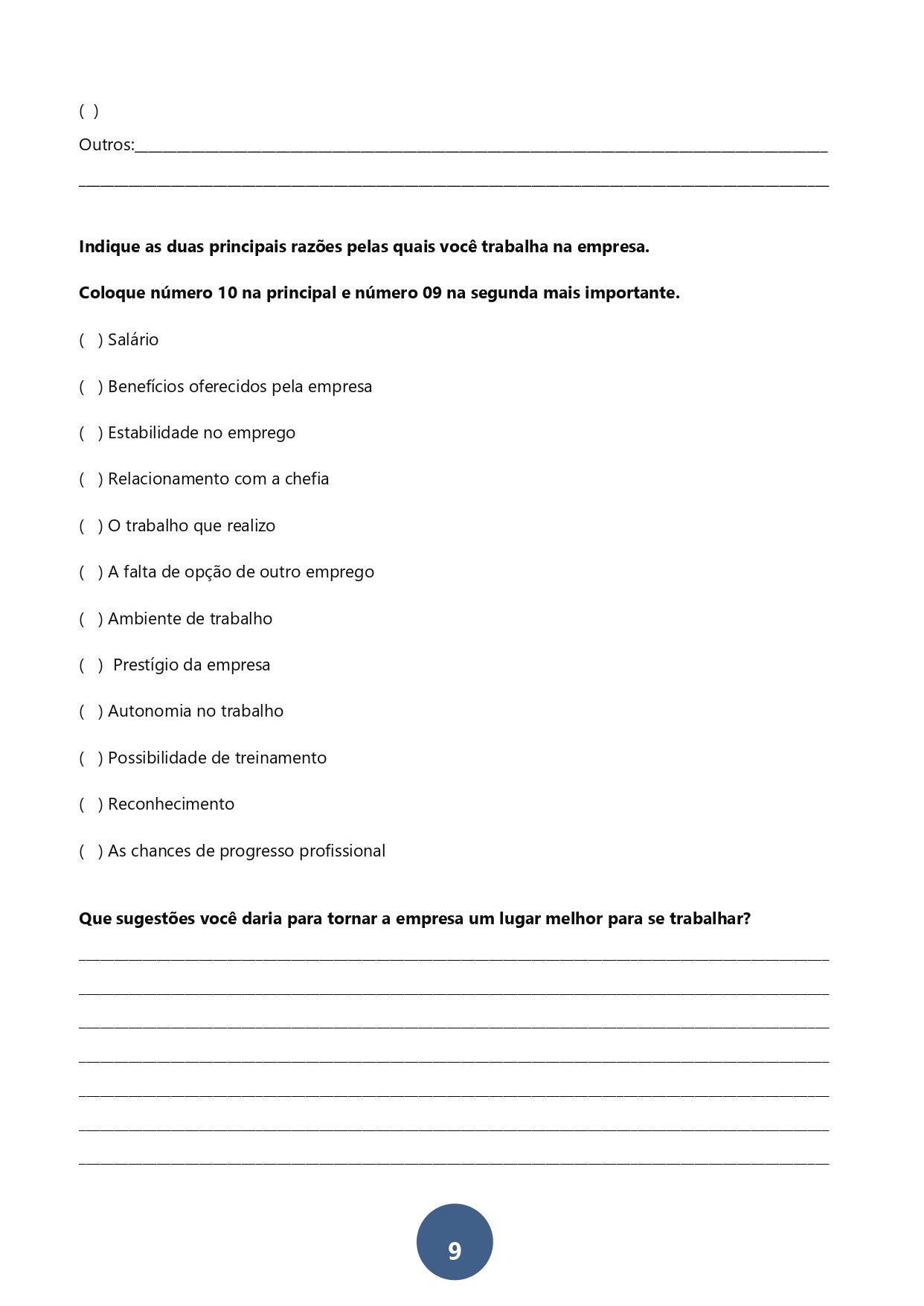 Exemplos De Questionario Para Pesquisa 6 Tipos De Perguntas Para Fazer