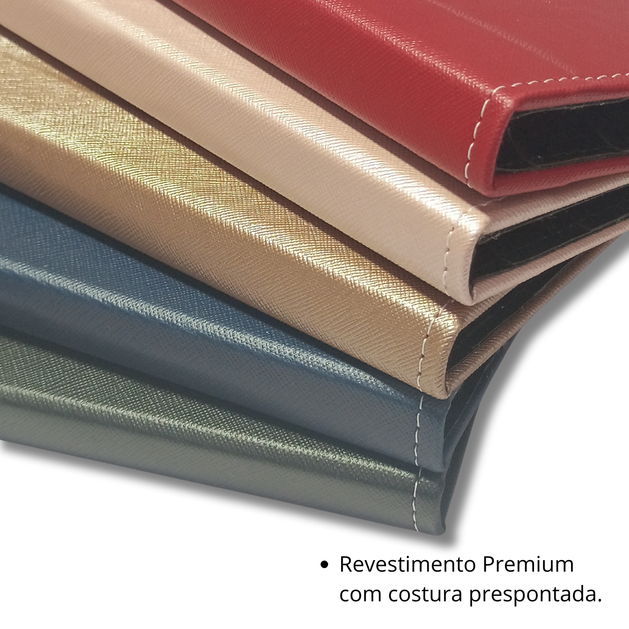 Pasta de Publicações Slim Premium - Prada Azul - Shop Das Pastas