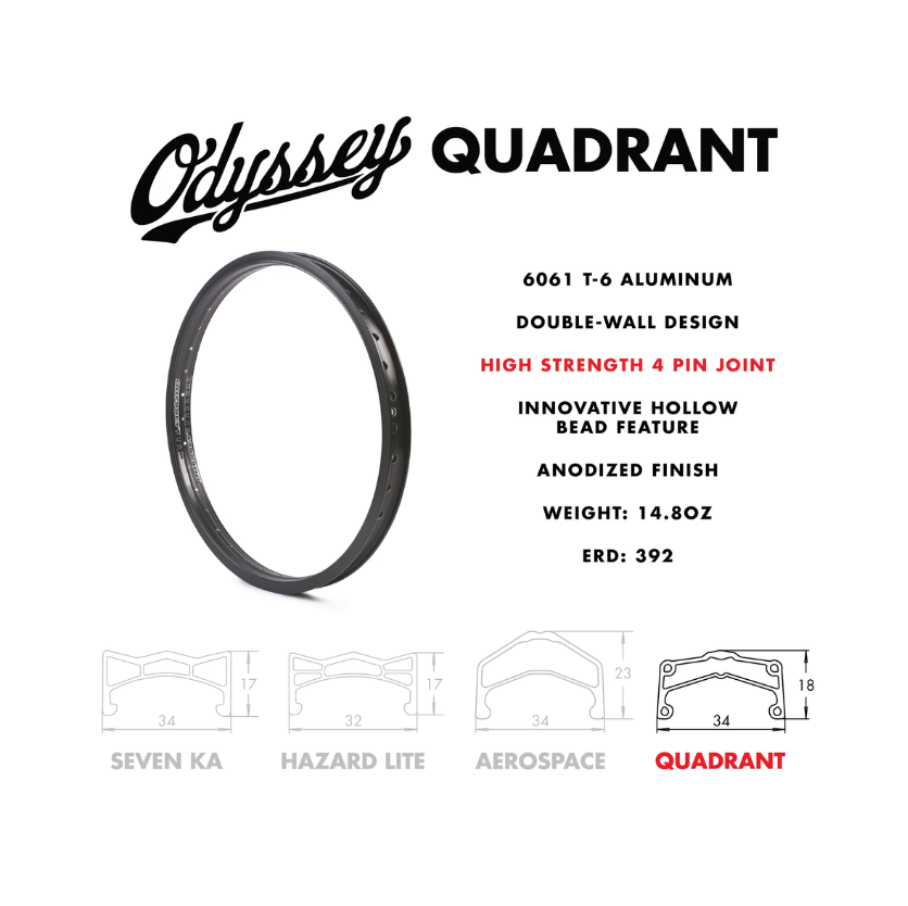 aro. odyssey, quadrant - BMX PRIDE LOJA DE BMX