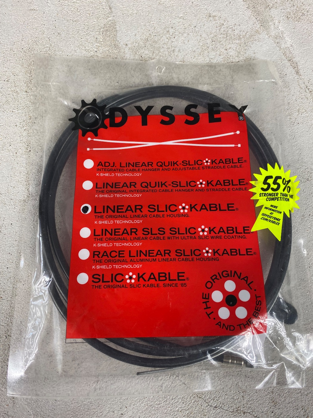 CABO DE FREIO ODYSSEY LINEAR ORIGINAL - BMXPRIDE