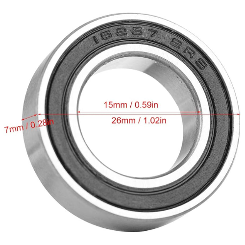 ROLAMENTO DRB BIKES 15267-2RS - UNIDADE - BMX PRIDE LOJA DE BMX