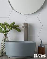 Revestimento Atlas Hexagonal - Marfim - Om-5029 - loja.tedriorevestimentos