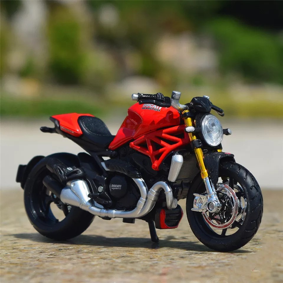 Miniatura Ducati Monster 1200S 2014 Maisto 1:18 - Miniaturas de Motos ...