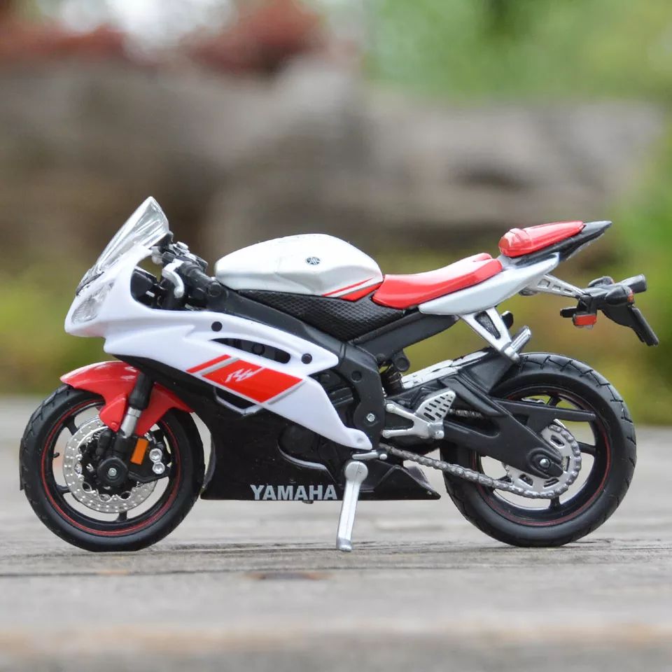 Miniatura Yamaha YZF-R6 2008 Maisto 1:18 - Miniaturas de Motos - Deyr ...