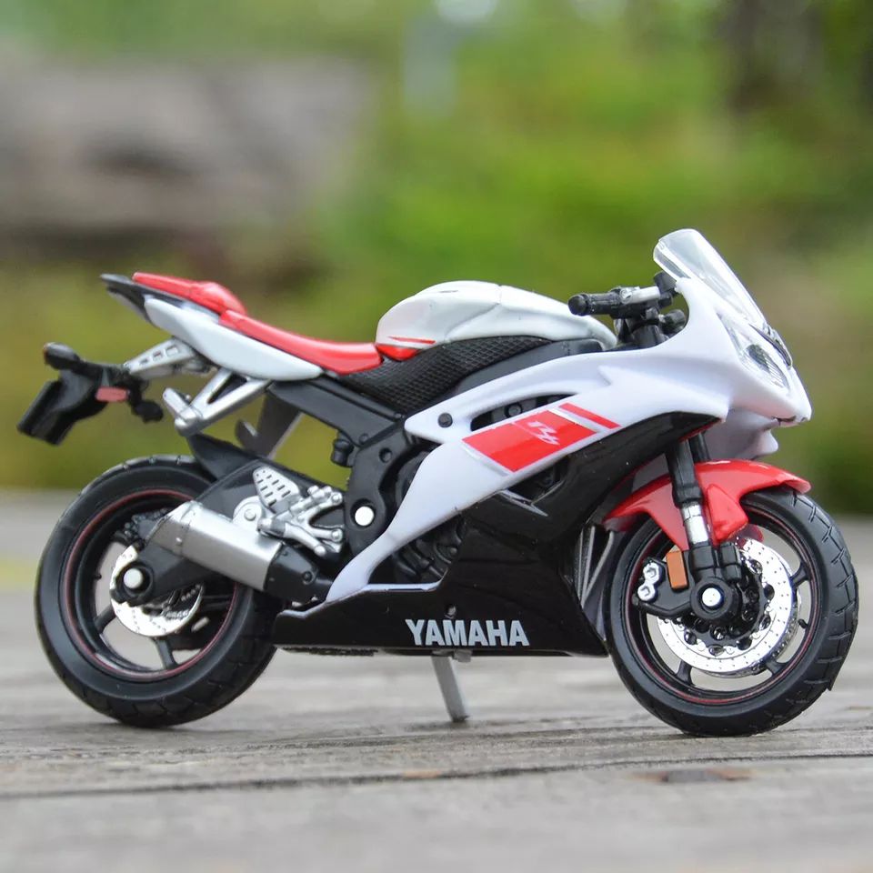Miniatura Yamaha YZF-R6 2008 Maisto 1:18 - Miniaturas de Motos - Deyr ...