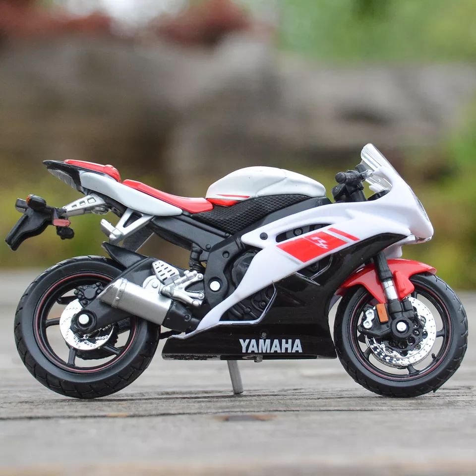 Miniatura Yamaha YZF-R6 2008 Maisto 1:18 - Miniaturas de Motos - Deyr ...