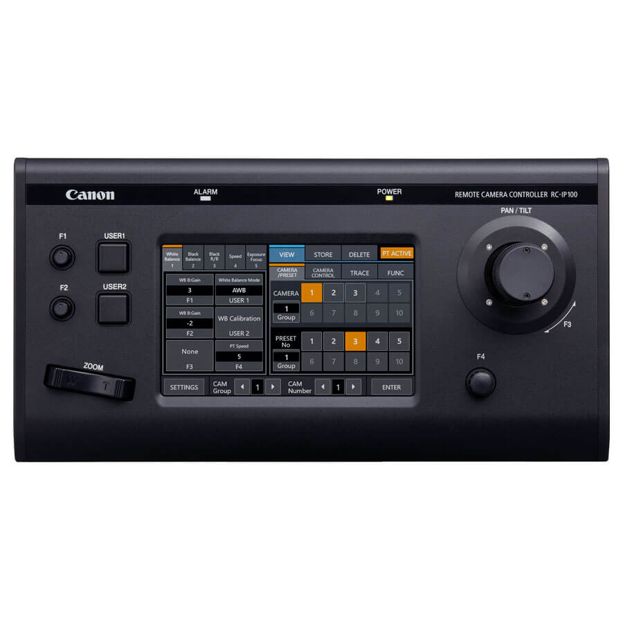 Canon RC-IP100 Controlador Touchscreen PTZ - Loja OnVideo