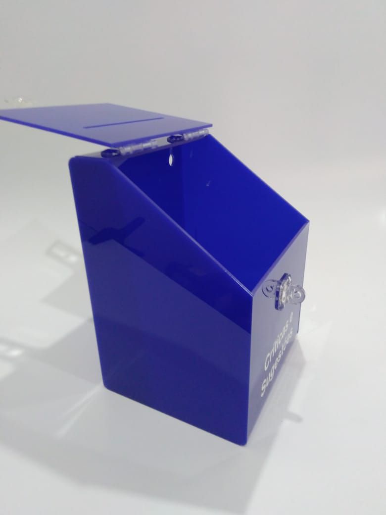 Caixa de sugestoes 20 x 16 x 14 cm - Art em Acrílico - Sua Loja Virtual ... Caixa de sugestoes 20 x 16 x 14 cm - Art em Acrílico - Sua Loja Virtual ...
