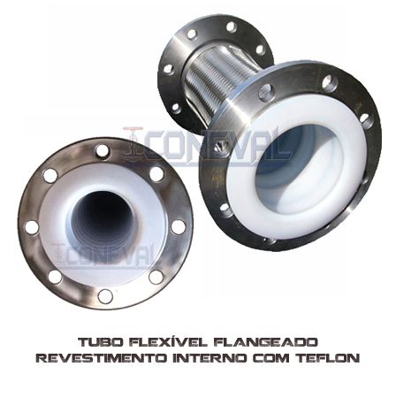 Tubo Flexível com Rosca e Flangeado - Conexões e Válvulas Industriais ...
