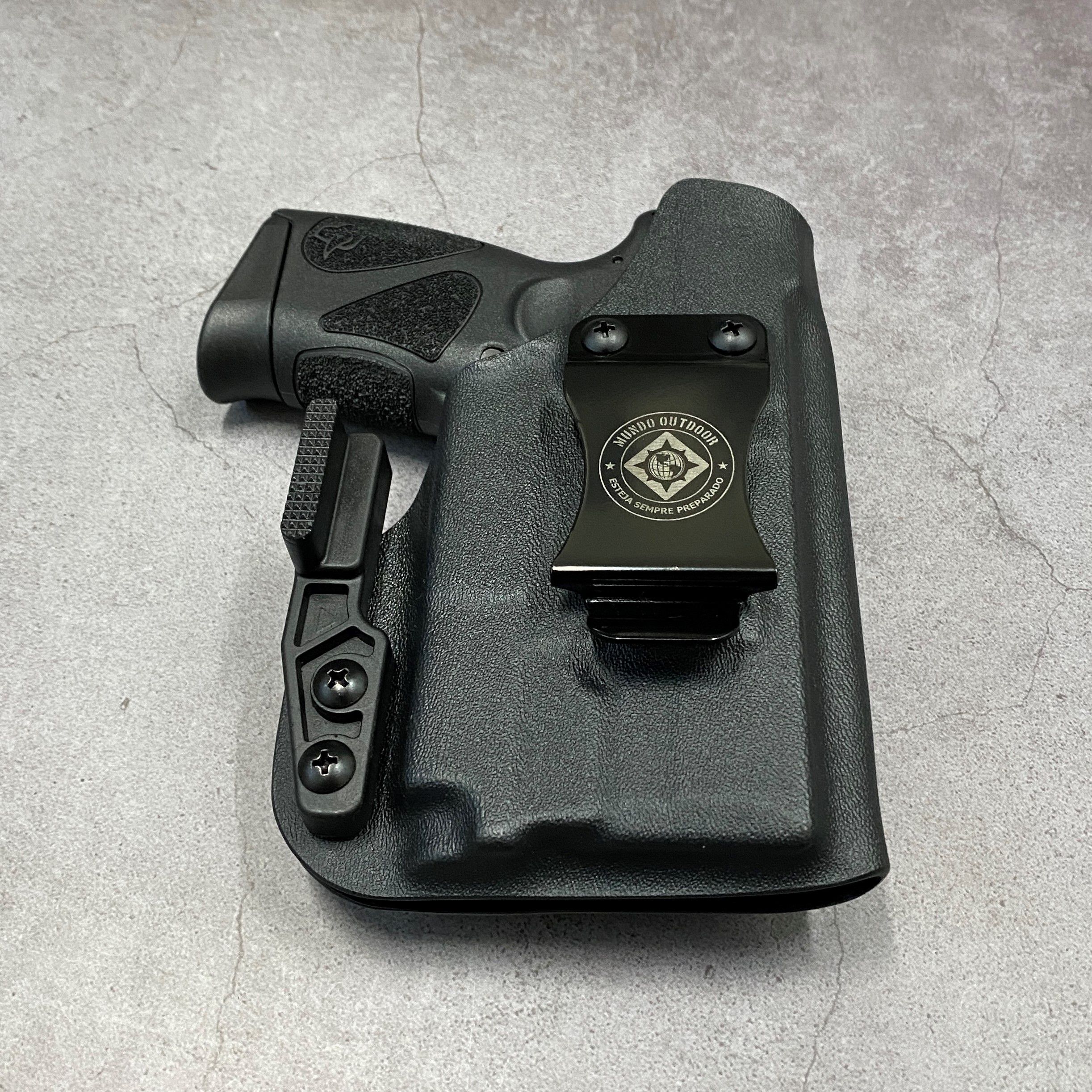 Coldre Kydex Taurus G2c Lanterna Olight Mini 2 Ou Baldr Mini Velado ...