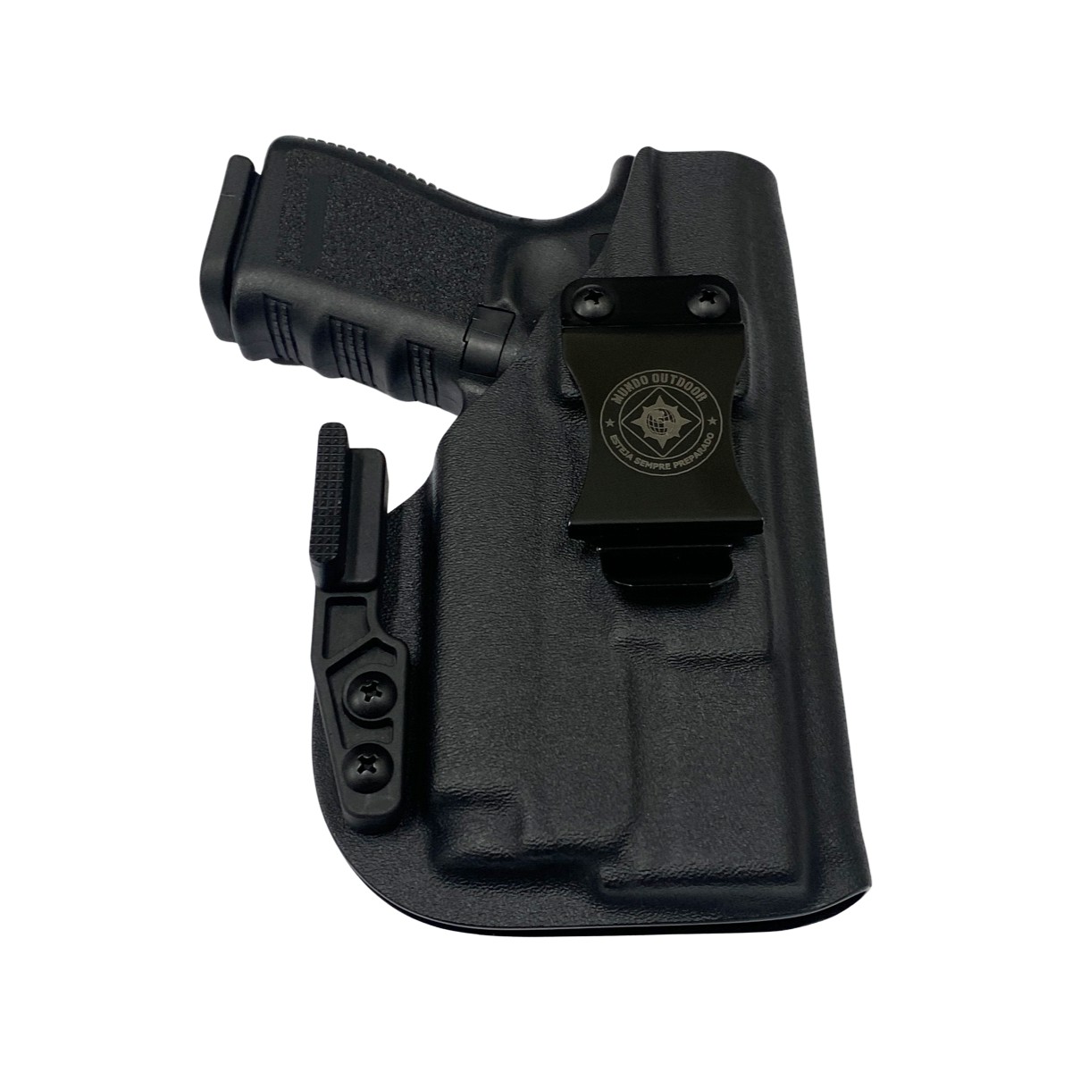 Coldre Kydex Glock G19 G19x G23 G25 G45 Com Lanterna Olight PL-MINI 2 ...