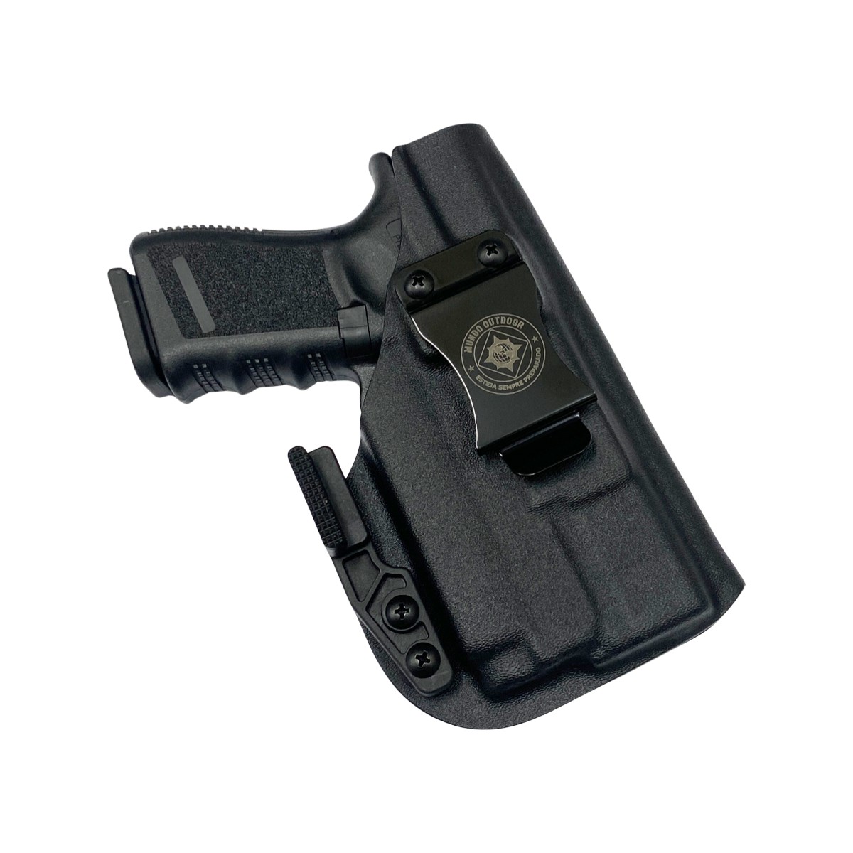 Coldre Kydex Glock G19 G19x G23 G25 G45 Com Lanterna Olight PL-MINI 2 ...