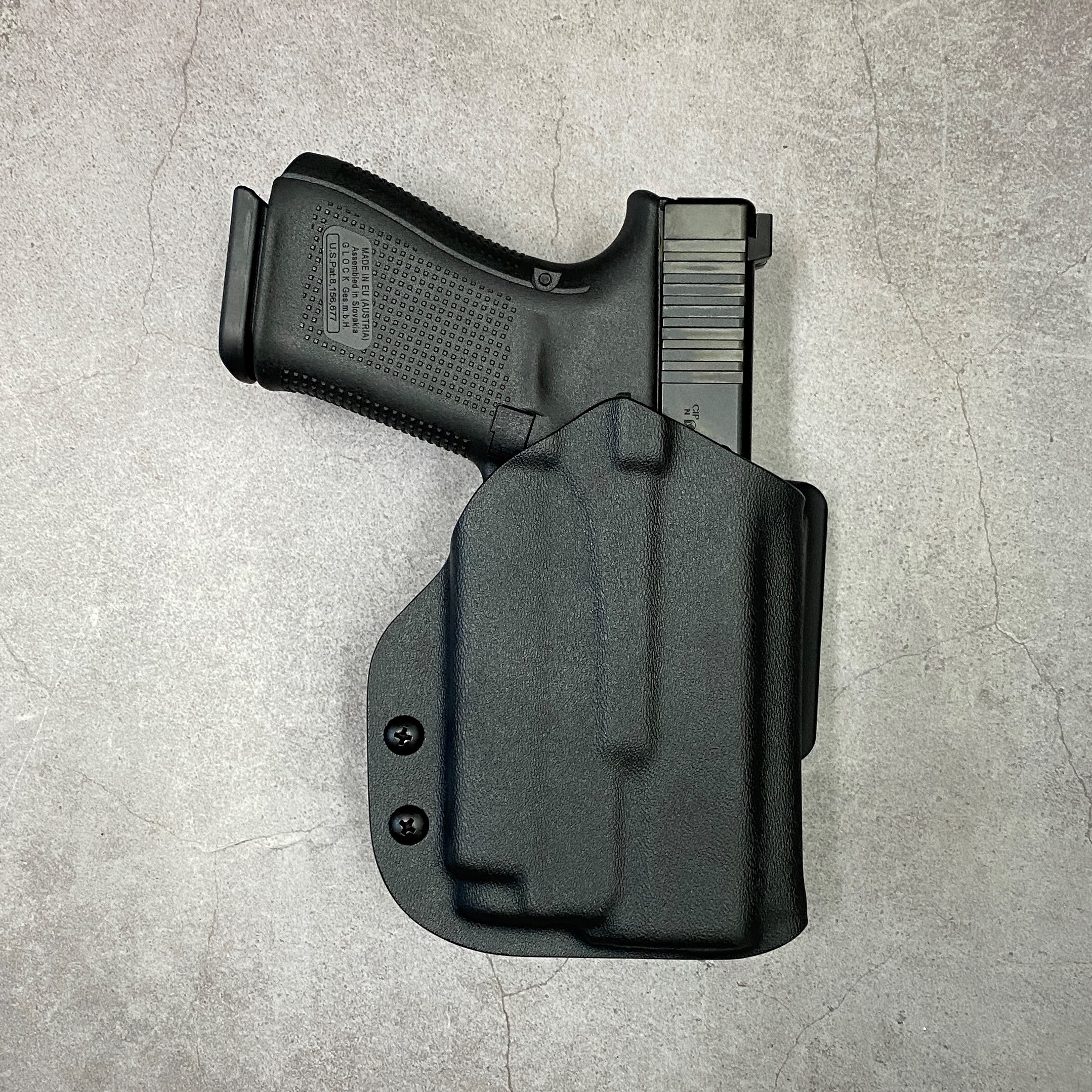 Coldre Kydex Glock G19 G19x G23 G25 G45 Olight PL-MINI 2 Ostensivo ...