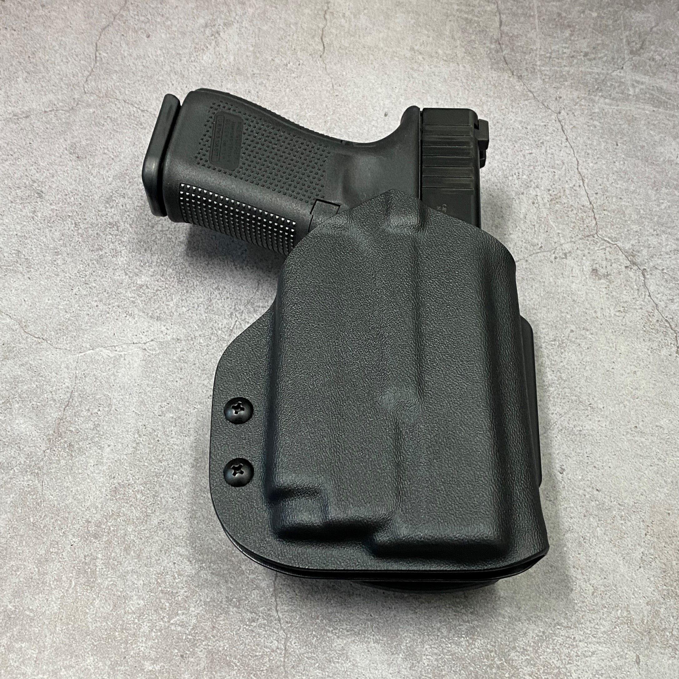 Coldre Kydex Glock G19 G19x G23 G25 G45 Olight PL-MINI 2 Ostensivo ...