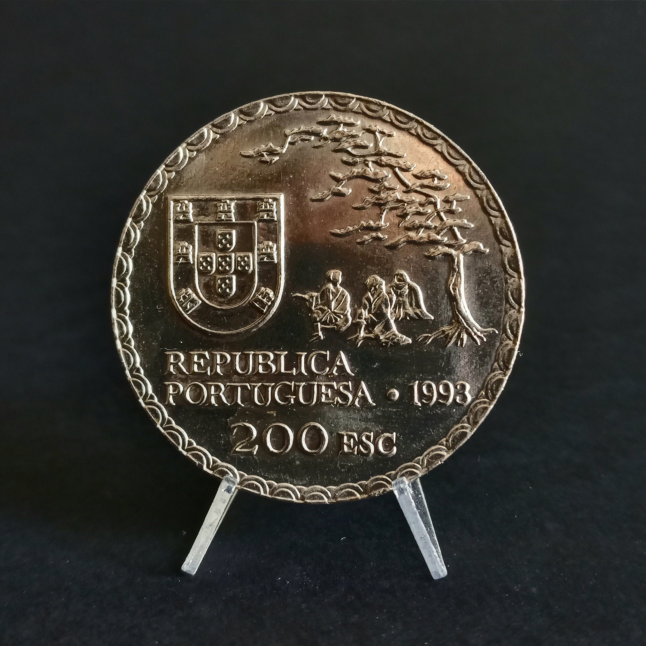 Moeda de Portugal - 200 Escudos - 1993 - Numismática Império