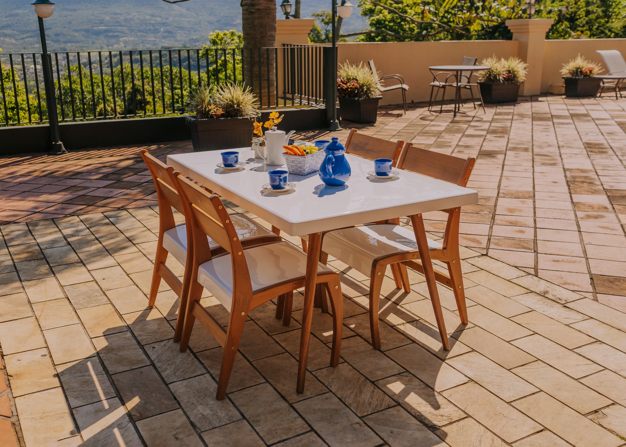 Mesa Soul Retangular - Guarda-sol e Ombrelones, Móveis para Jardim e ...