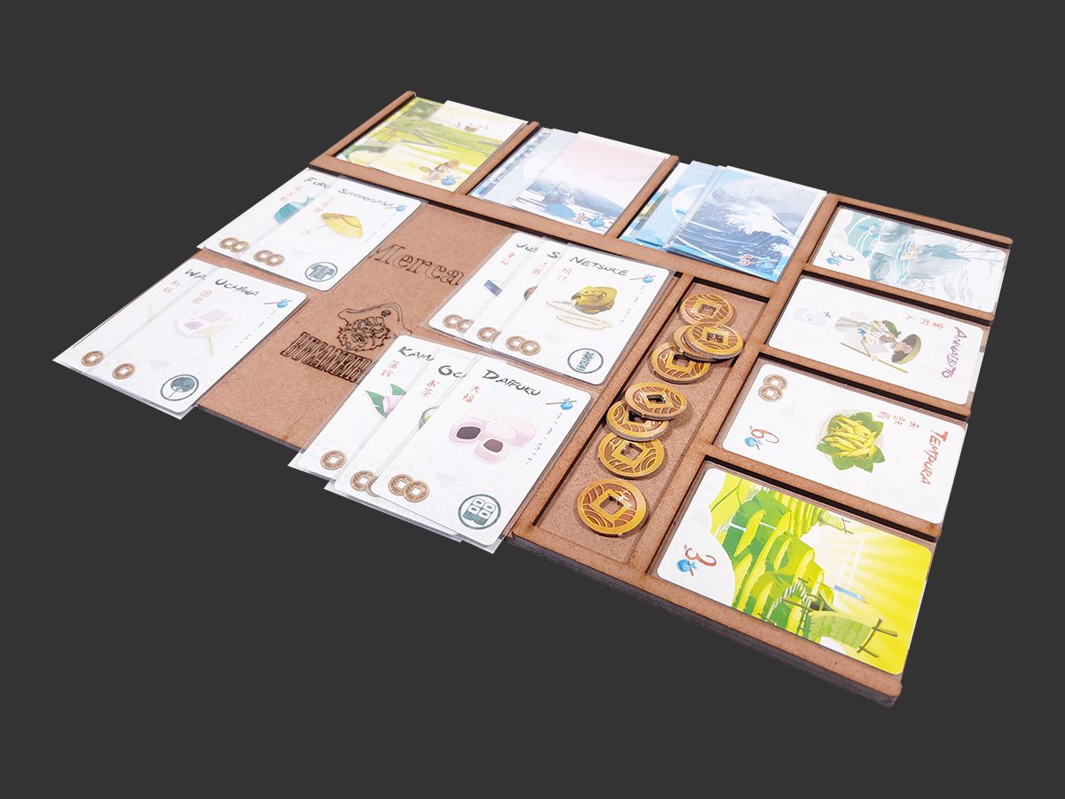 Organizador (INSERT MDF) para Tokaido com Dashboard - Revenda Bucaneiros