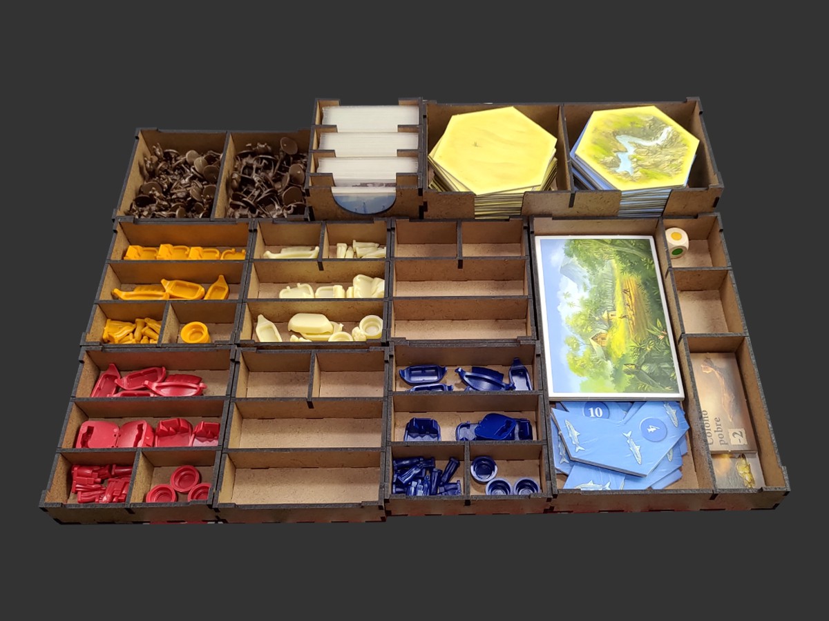 Upgrade Kit para Catan Plus - Revenda Bucaneiros