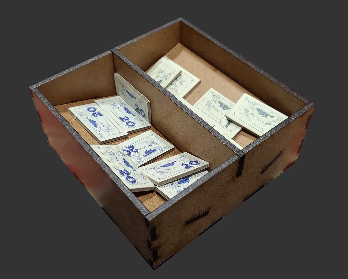 Módulos da Bunker Box (Organizador Genérico para Cartas e Tokens ...