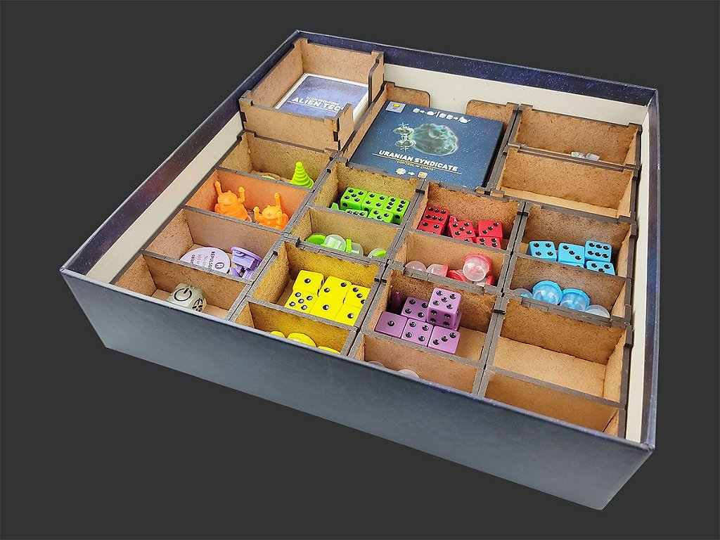 Organizador (SOFT INSERT PARANÁ) para Alien Frontiers - Revenda Bucaneiros