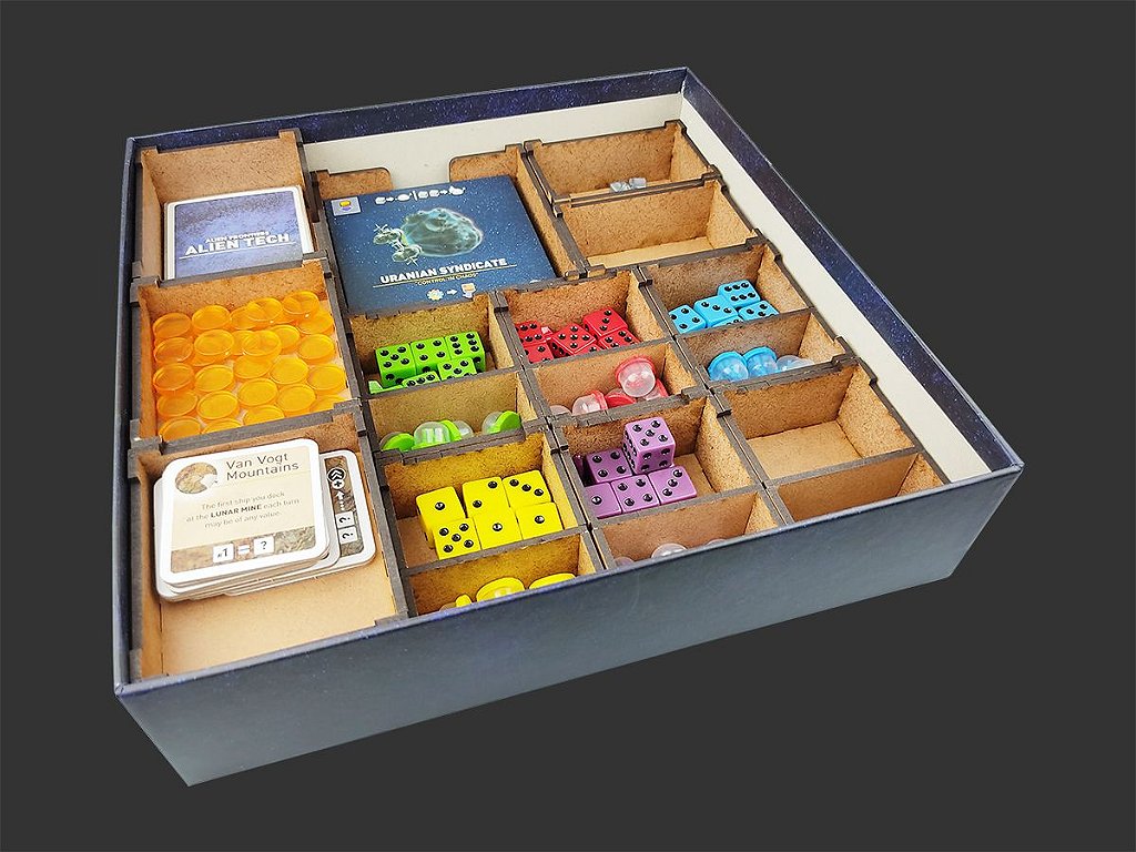 Organizador (SOFT INSERT PARANÁ) para Alien Frontiers - Revenda Bucaneiros