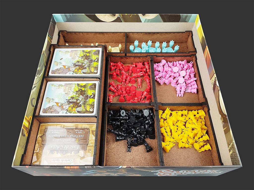 Organizador (SOFT INSERT PARANÁ) para Bunny Kingdom - Revenda Bucaneiros