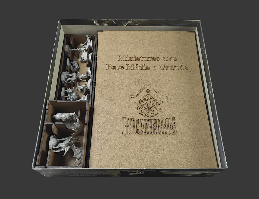 Organizador (INSERT MDF) para The Witcher: Old World (DELUXE) + Extras ...