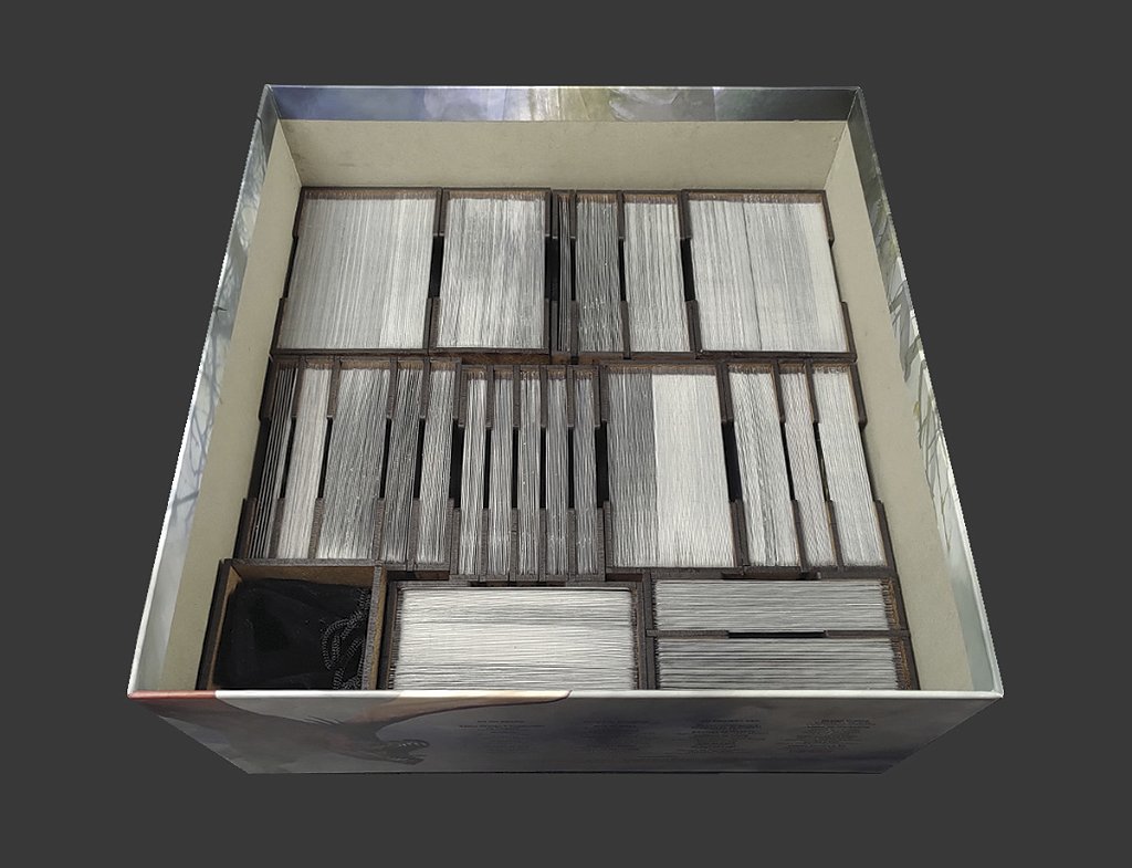 Organizador (INSERT MDF) para The Witcher: Old World (DELUXE) + Extras ...