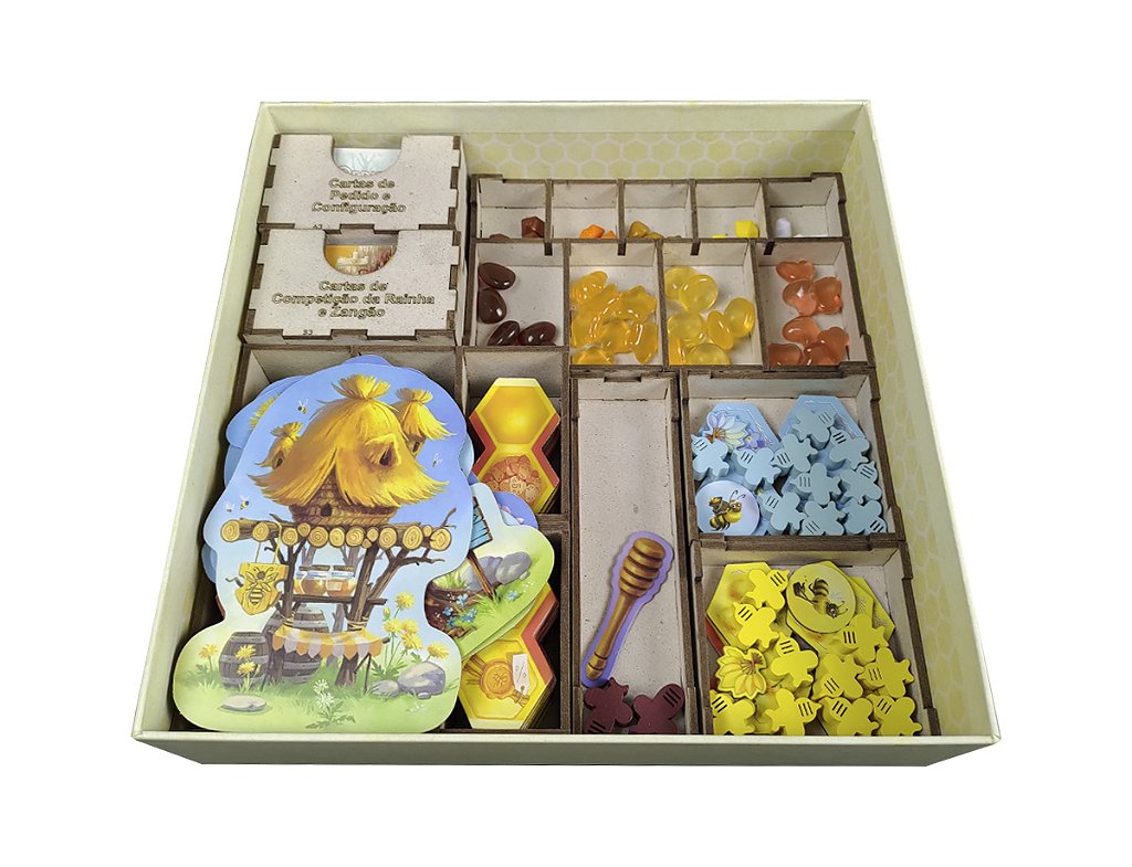 Organizador (INSERT MDF) para Honey Buzz - Revenda Bucaneiros