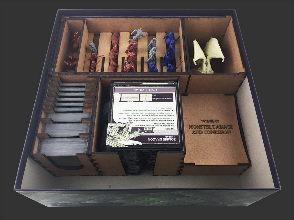 Organizador (INSERT MDF) para Dungeons & Dragons: Castle Ravenloft ...