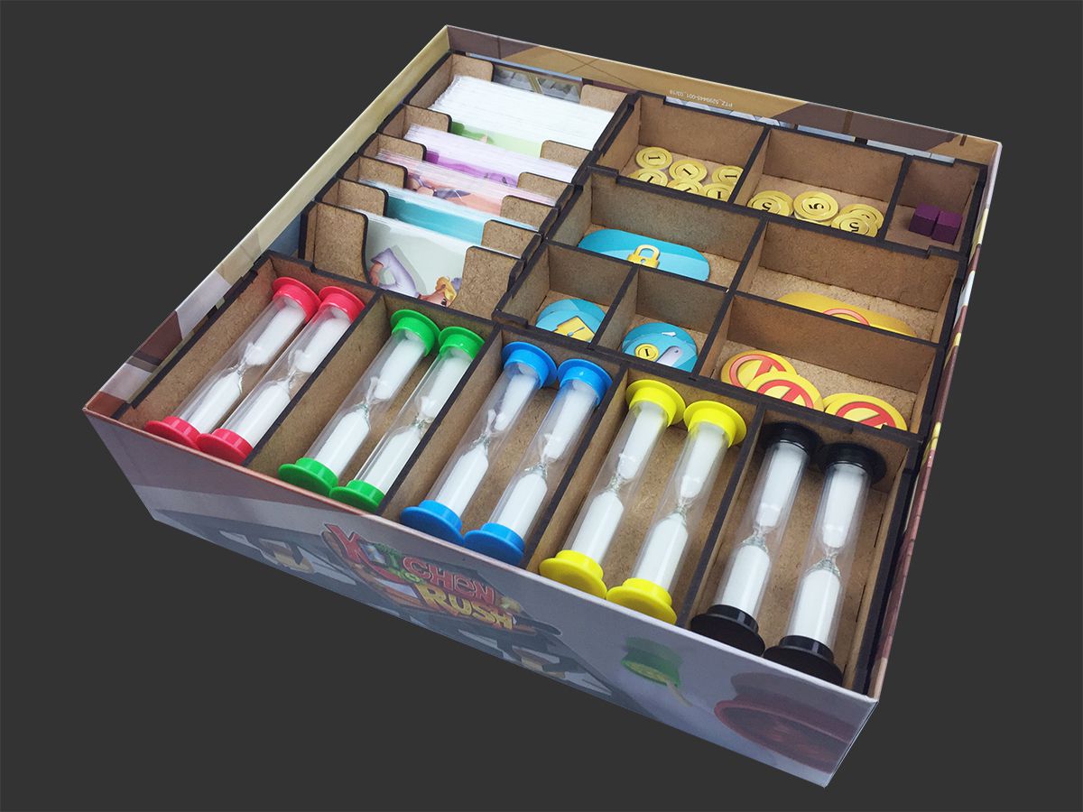 Organizador (Insert) para Kitchen Rush - Revenda Bucaneiros