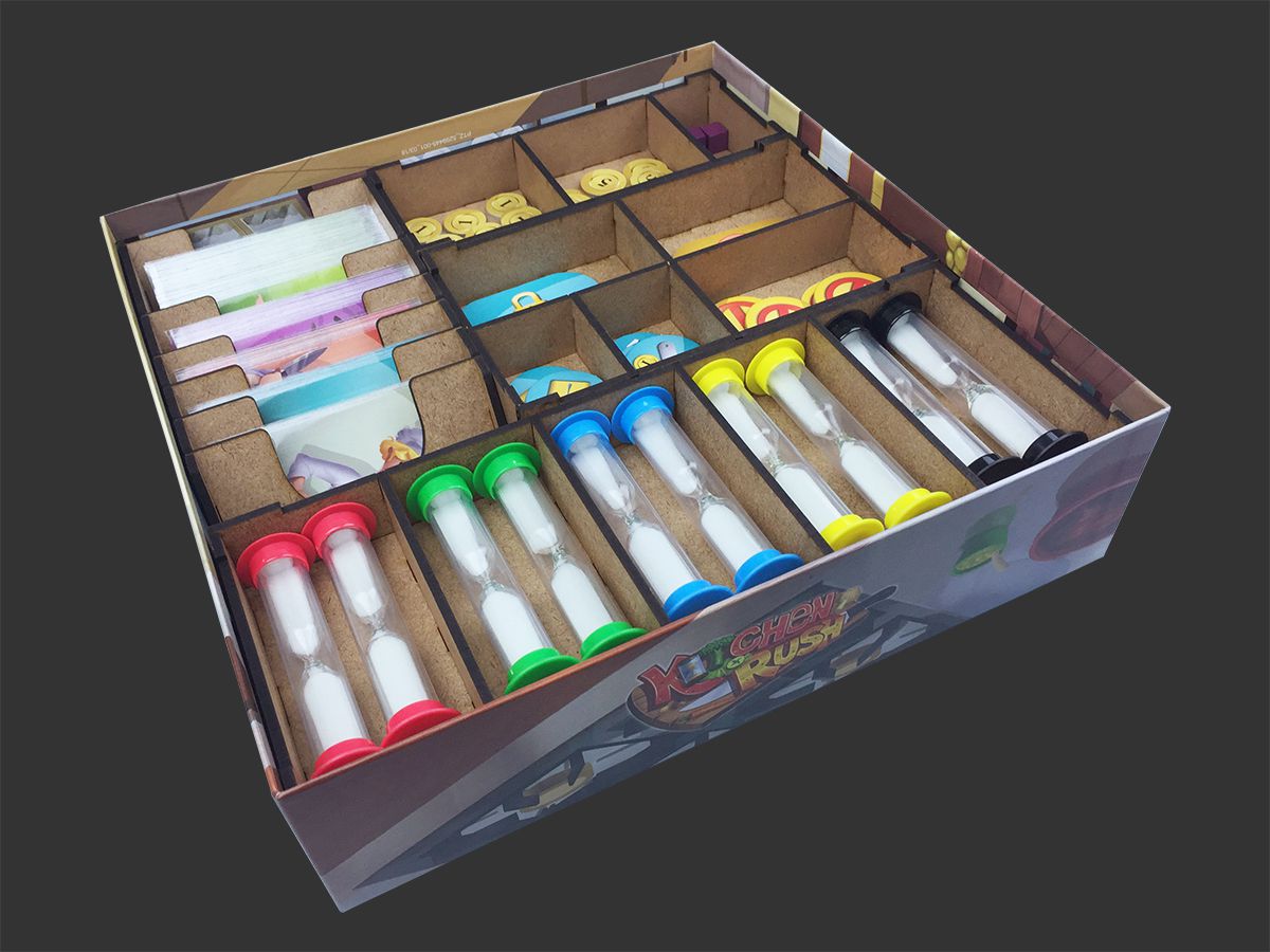 Organizador (Insert) para Kitchen Rush - Revenda Bucaneiros