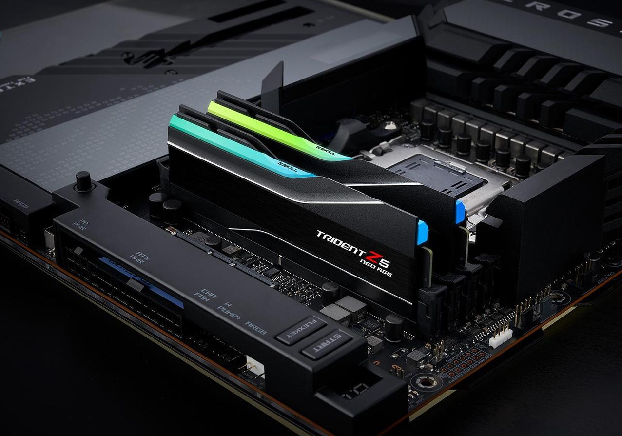 Memória DDR5 48GB 6000mhz CL26 AMD Expo G.Skill Trident Z5 Neo RGB ...