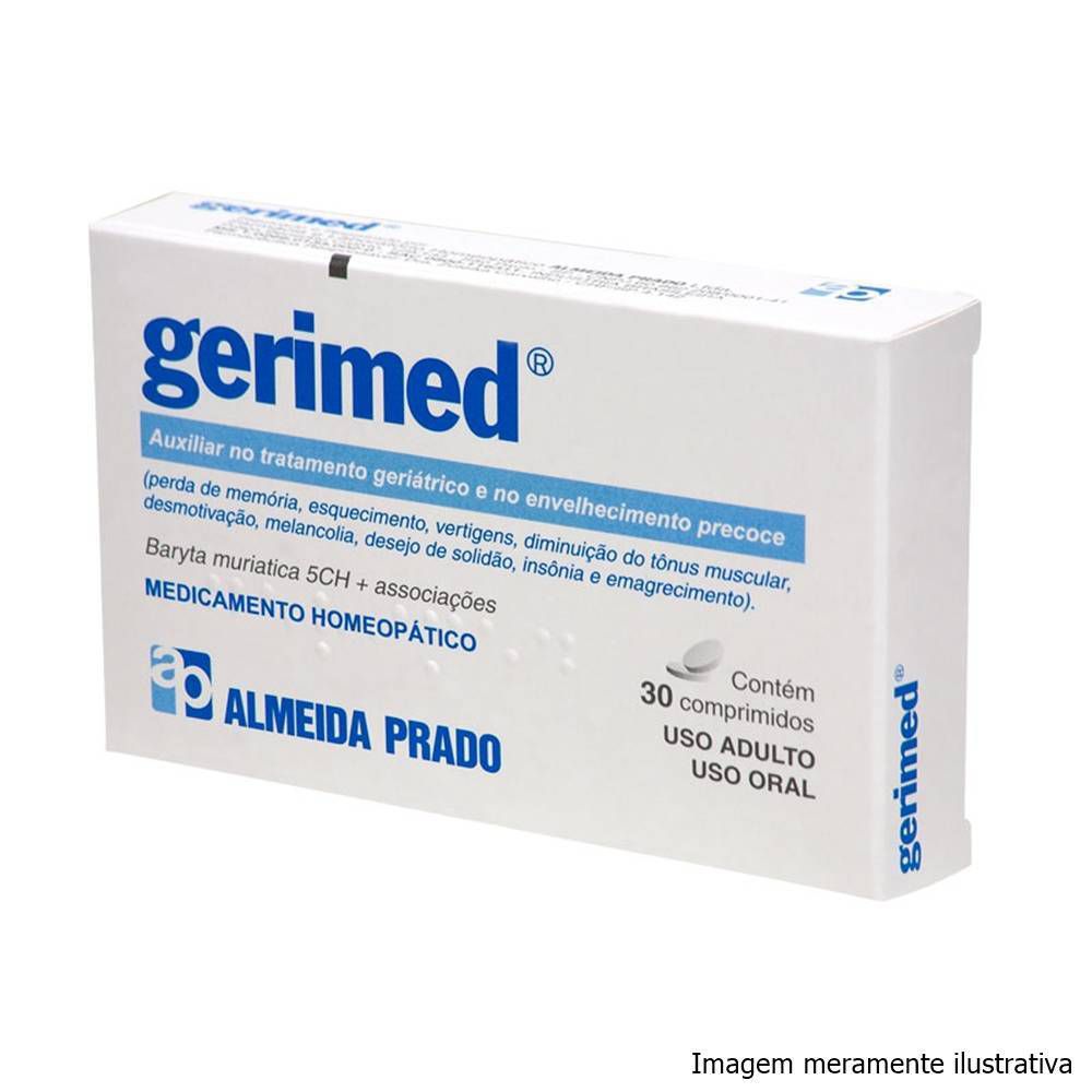 BARYTA MURIATICA GERIMED ALMEIDA PRADO - Drogaria do Farmacêutico