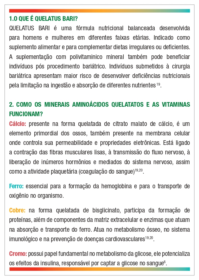 QUELATUS BARI BARISTAR BARIATRON MOMENTA - Drogaria do Farmacêutico