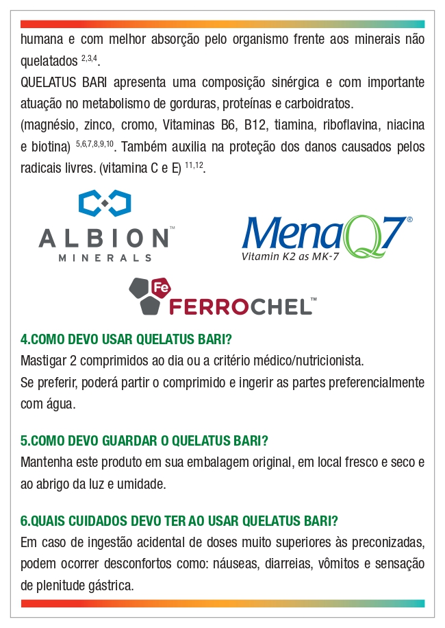 QUELATUS BARI BARISTAR BARIATRON MOMENTA - Drogaria do Farmacêutico