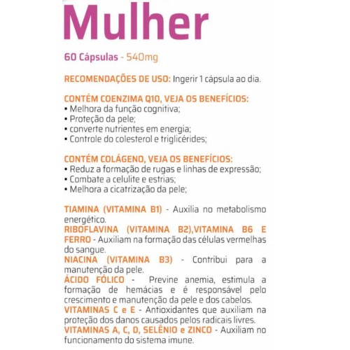 GOODVIT MULHER CENTRUM LAVITAN SUPLEMENTO VITAMINA IMUNIDADE Q10 ...