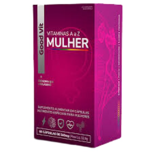 GOODVIT MULHER CENTRUM LAVITAN SUPLEMENTO VITAMINA IMUNIDADE Q10 ...