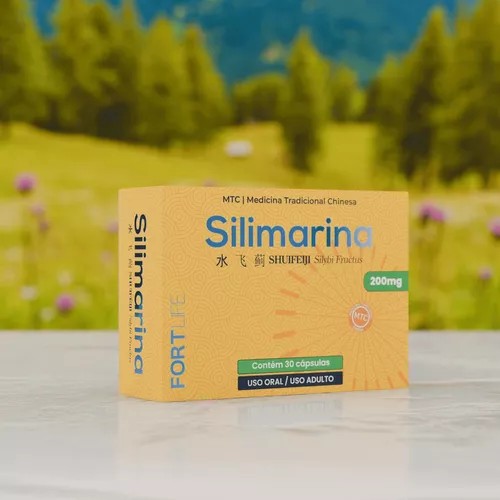 SILIMARINA FORFIG ESTEATOSE HEPATICA GORDURA FÍGADO SILIMA-FIG ...