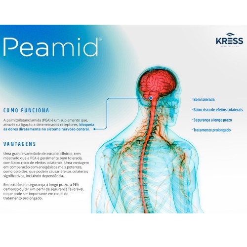 PEAMID PEA PALMITOILETANOLAMIDA DORES REUMATISMO NEUROPATIA FIBROMIALG ...