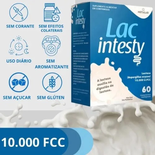 LAC INTESTY ENZIMA LACTASE LACDAY PERLATTE LACTARE DESLAC - Drogaria do ...