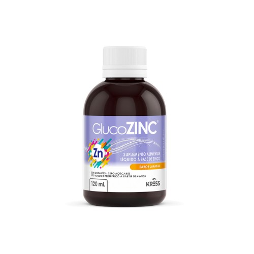 GLUCOZINC ZINQUA KIDS BIOZINC ZINCO SUPLEMENTO INTESTINO IMUNIDADE ...